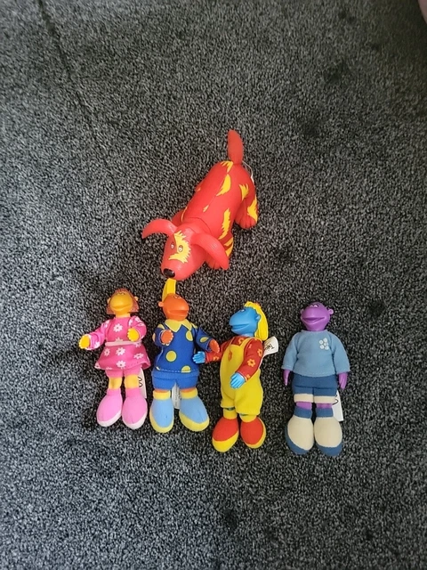 THE TWEENIES MCDONALDS Happy Meal Soft Toy Figures ×5 Set 1998 £5.00 ...