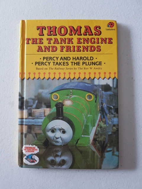 THOMAS THE TANK Engine Book - #10 Percy And Harold Percy Takes The ...