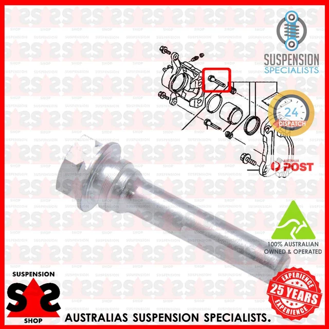 FRONT AXLE GUIDE Bolt, Brake Caliper Suit SUBARU Impreza 2.5 AWD (GHE) IMPREZA EUR 23,98 ...