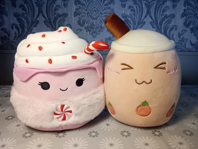 SQUISHMALLOW ETHEL CANDY cane Hot Chocolate And Bubble Tea Unbranded ...