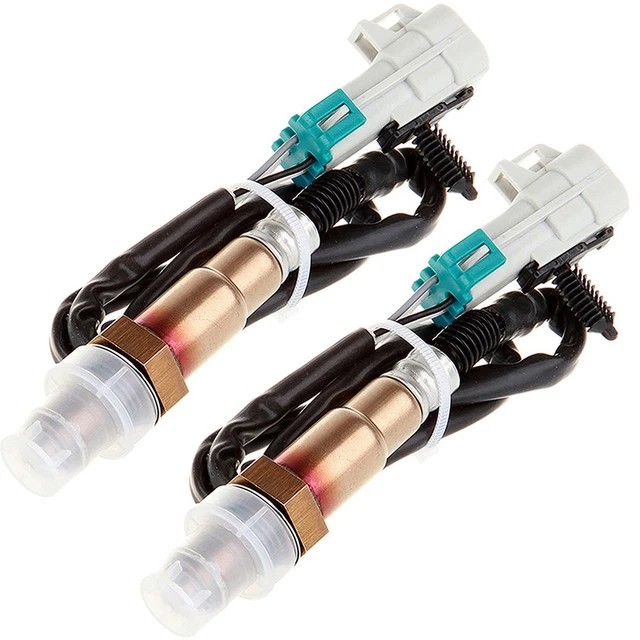 2PCS UPSTREAM&DOWNSTREAM FOR GMC Sonoma 4.3L V6 2002-2004 O2 02 Oxygen ...