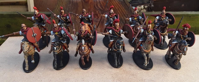 VICTRIX 28MM REPUBLICAN Roman Cavalry X12 - Painted £3.20 - PicClick UK