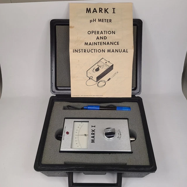 VINTAGE MARK I pH Meter $60.00 - PicClick CA
