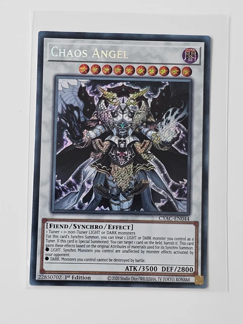 YU-GI-OH! - CHAOS Angel - CYAC-EN044 - Secret Rare - 1st Edition $134. ...