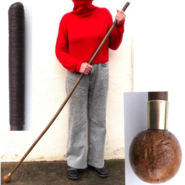ANCIEN LONG BATON De Telemark Lurk Ski Nordique Stick Alpenstock EUR 60 ...