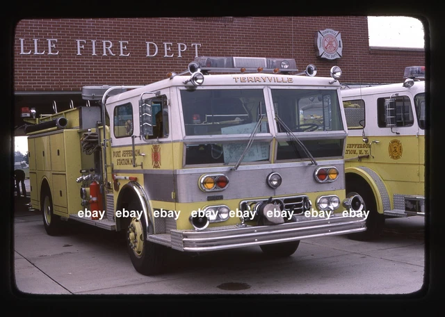 TERRYVILLE NY 1975 Ward La France pumper Fire Apparatus Slide £4.57 ...
