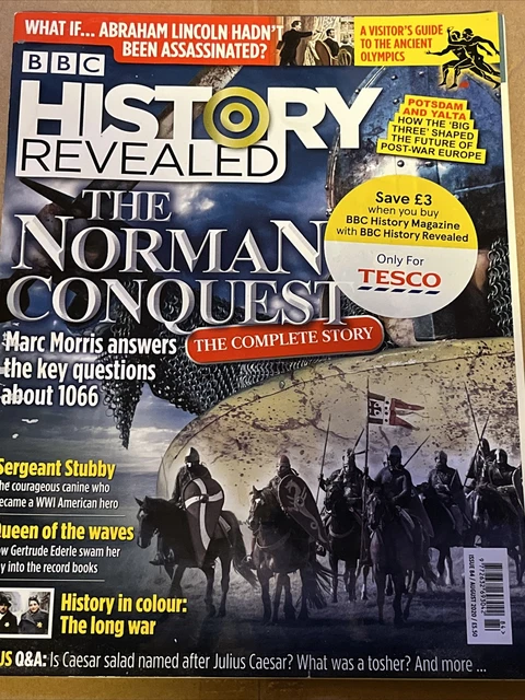 Bbc History Revealed Magazine August 2020 Norman Conquest Olympics