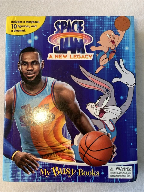 SPACE JAM A New Legacy My Busy Books Includes 10 Figurines And A ...