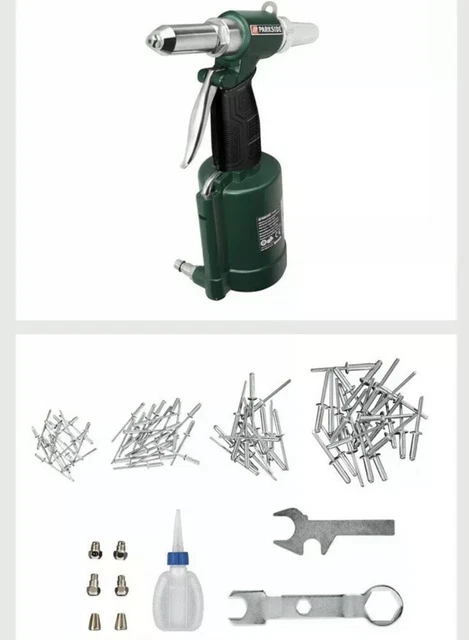 PARKSIDE AIR BLIND Rivet Gun £37.99 - PicClick UK