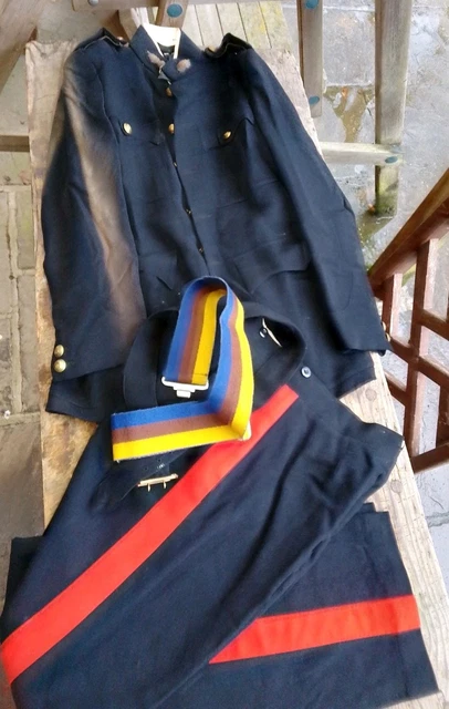 C 1940S TO Early 50s ROYAL ARTILLERY Dress Uniform Army Size 10 & T 11 ...