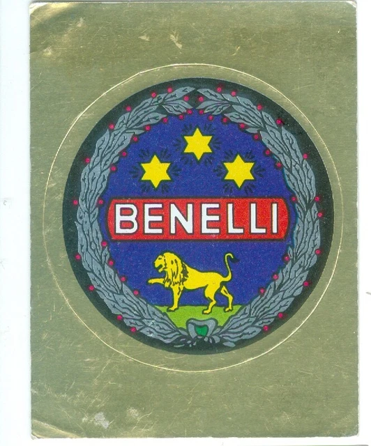 FIGURINA SERIE PANINI'S Sticker Autocollant Anni 80 Scudetto Benelli ...