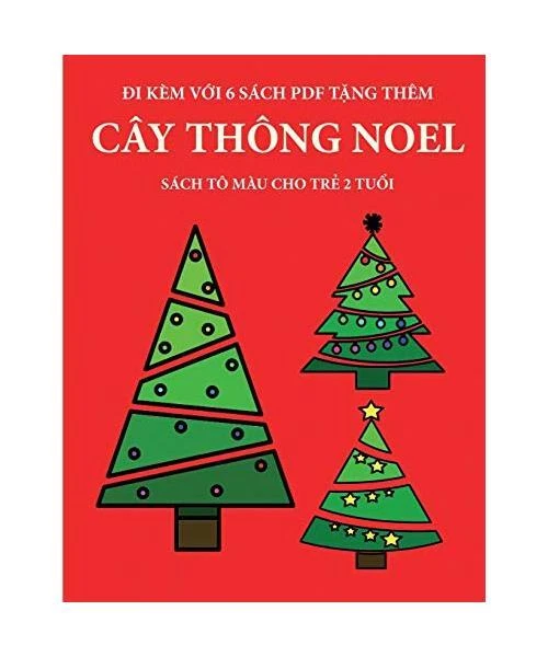 SÁCH TÔ MÀU cho trẻ 2 tuổi (Cây thông Noel): Cuốn sách n EUR 10,88 - PicClick FR