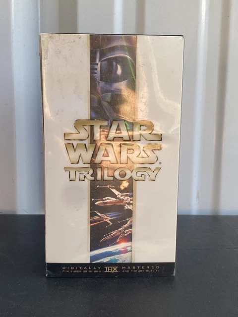 STAR WARS ORIGINAL Trilogy THX Digitally Remastered VHS Box Set 2000) £ ...