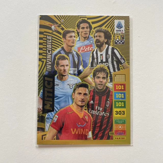 PANINI ADRENALYN XL Calciatori 2023-2024 Card *Mitici Invincibile ...