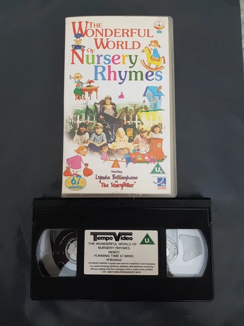 NURSERY RHYMES Wonderful World VHS Video Tape 🤩 £5.00 - PicClick UK