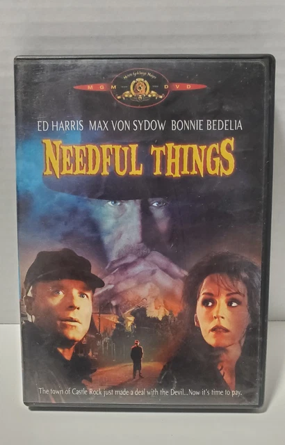 NEEDFUL THINGS (DVD, 1993) Ed Harris, Max von Sydow, Bonnie Bedeli ...