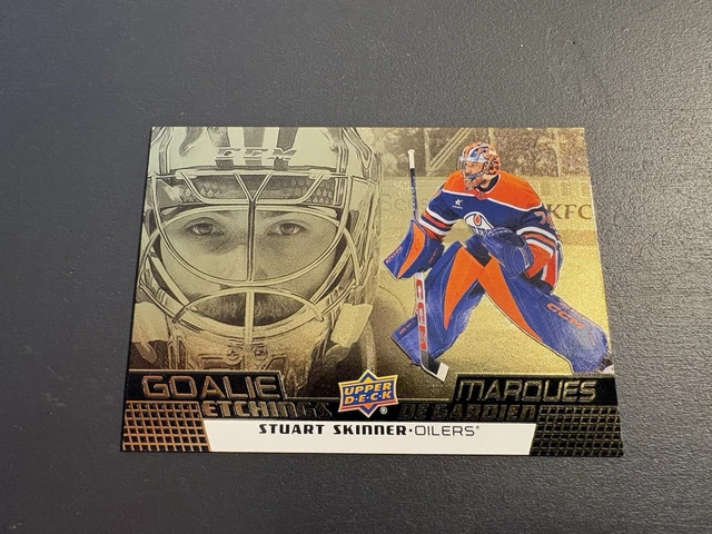 2025/26 UPPERDECK TIM Hortons Goalie Etchings Stuart Skinner #GE-17 ...