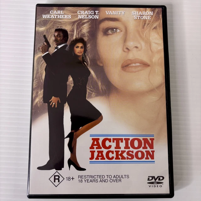ACTION JACKSON DVD Region 4 PAL Carl Weathers Sharon Stone $24.99 - PicClick AU