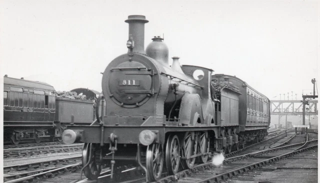 MR/LMS CLASS &1327& 4-4-0 No 311 @ RUGBY 12/5/34 LOCO W/DRAWN in OCT ...