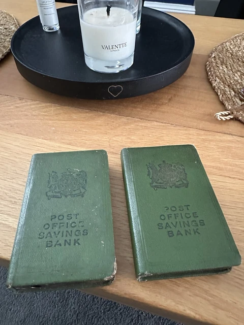 VINTAGE 1930'S POST Office Savings Bank Book Shaped Money Box X 2 £21. ...