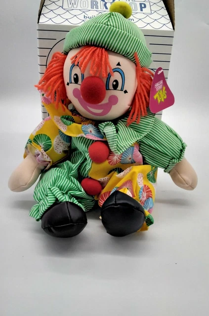VINTAGE SUGAR LOAF Clown Plush Stuffed Animal Toy Circus 1 £45.75 ...