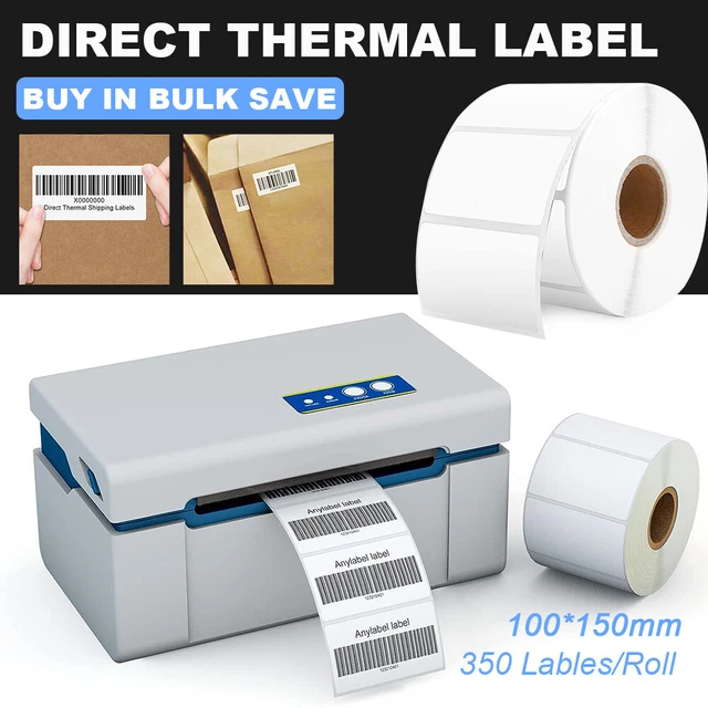 20X THERMAL DIRECT Labels Roll 100 X 150mm Fastway EParcel Startrack ...