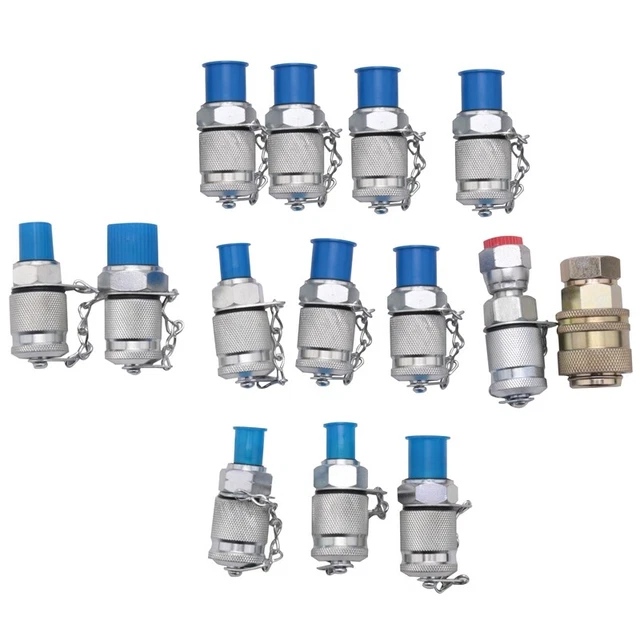 3XRESSURE TEST POINT Testing Coupling Adapter Set for Hydraulic System ...