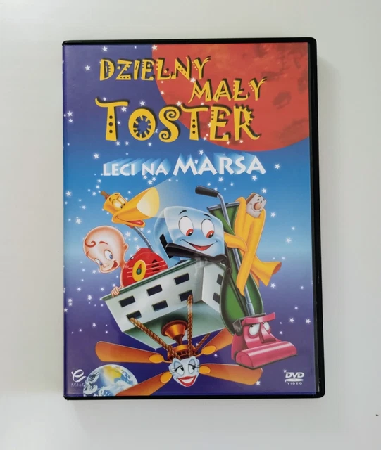 THE BRAVE LITTLE Toaster Goes To Mars DVD (Polish Version) DZIELN MALY ...