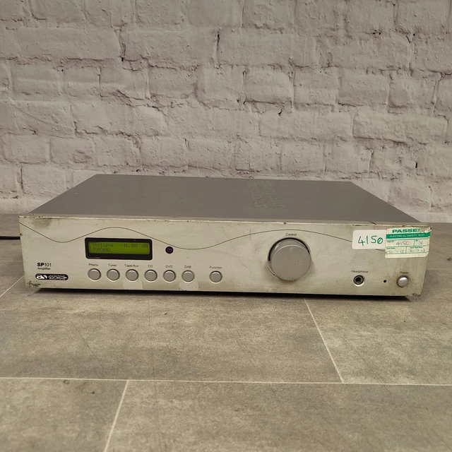 ACOUSTIC SOLUTIONS SP101 Amplifier And Sp111 DAB/FM Tuner £54.99 ...