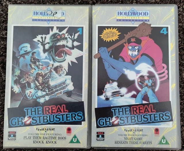 THE REAL GHOSTBUSTERS VHS Volume 1 and 4 vintage 80s £15.00 - PicClick UK