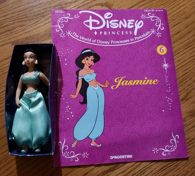 Disney Princess Porcelain Doll Jasmine W Magazine Aladdin Deagostini £