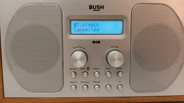 RADIO STEREO BLUETOOTH BLUETOOTH BUSH DAB-1507BT DAB FM con piombo di ...