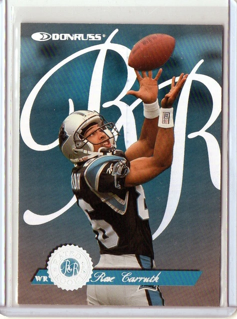 1997 DONRUSS RATED Rookies Rae Carruth Panthers de la Caroline EUR 3,31 ...