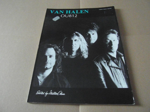 VAN HALEN - OU812 Songbook GUITAR TAB SONGBOOK £18.00 - PicClick UK