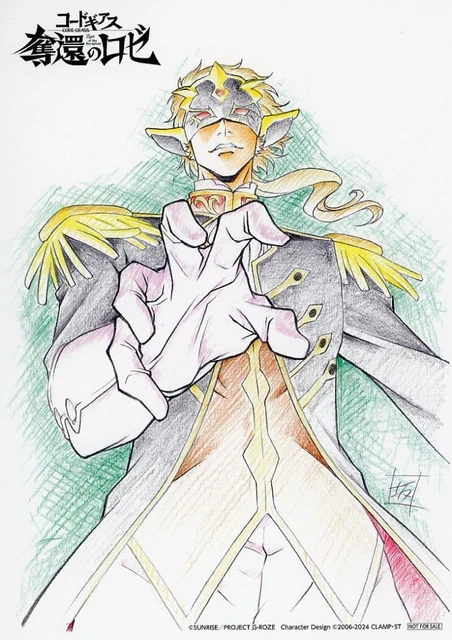 CODE GEASS GRANDE Carte Shikishi Norland Manga Collection Jouet Heureux ...