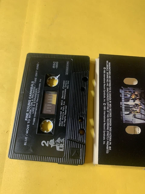 FINE YOUNG CANNIBALS Self Titled Cassette Tape 1985 CBS Records Canada ...