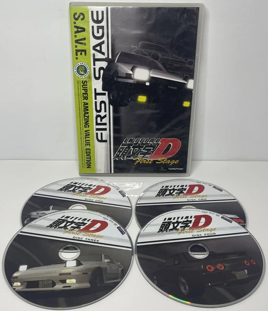 INITIAL D FIRST Stage (Dvd, 1999 Anime TV Series, Season 1, First ...
