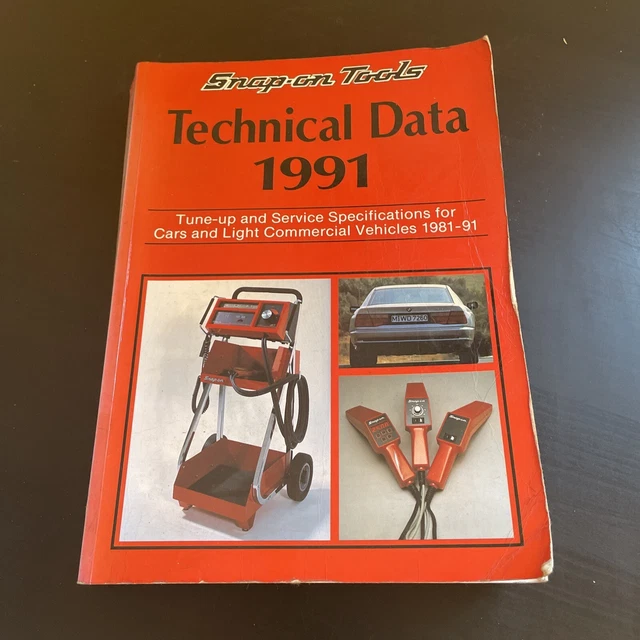 SNAP-ON TOOLS AUTODATA Technical Data 1981-1991 Manual Cars & Vans £19. ...