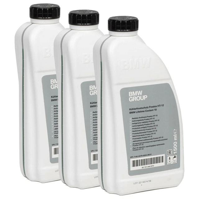 3X 1,5 LITER ORIGINAL BMW Frostschutz Kühlerfrostschutz HT-12 ...