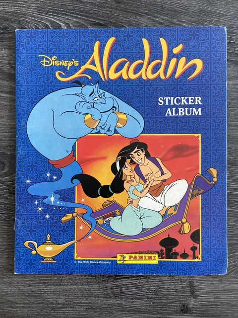 PANINI - DISNEY’S Aladdin Sticker Album 100% Complete Full Vintage Rare ...