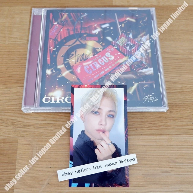 STRAY KIDS FELIX CIRCUS Official Normal ver. CD + Photocard set maniac ...