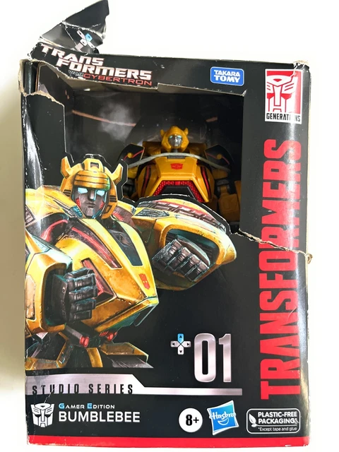 TRANSFORMERS STUDIO SERIES Gamer Edition 01 Deluxe Bumblebee Hasbro $30 ...