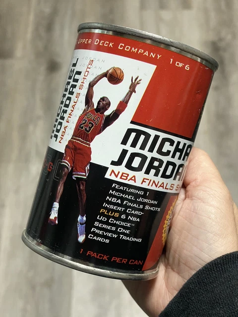 MICHAEL JORDAN - NBA Finals Shots Can #1 - 1 pack par canette - Upper ...