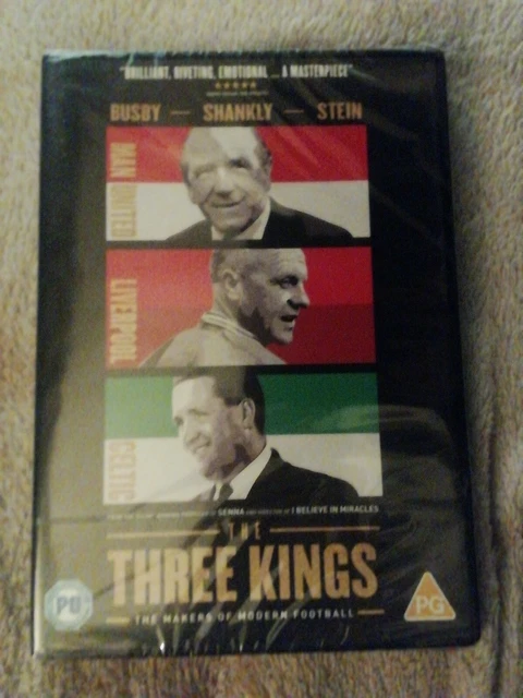 THE THREE KINGS The Makers Of Modern Football New Sealed Stein/Busby ...