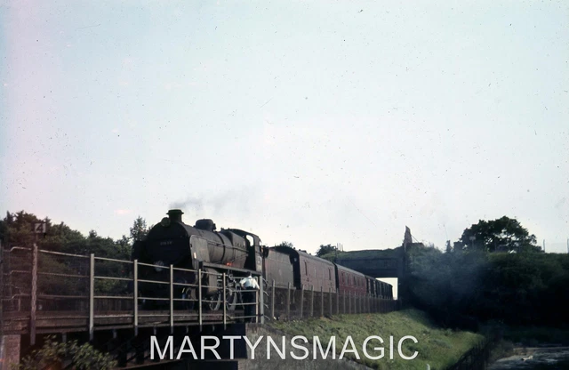 WB-65 ORIGINAL 35MM BR Steam Railway slide 31638 on parcels @ Port ...