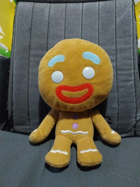 DREAMWORKS SHREK GINGY the GINGERBREAD PERSON 9"PLUSH SOFT TOY TEDDY ...