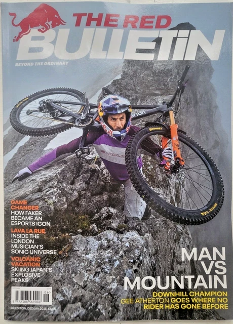 THE RED BULLETIN Magazine- DEC-JAN 2025-MAN VS MOUNTAIN £4.88 - PicClick UK