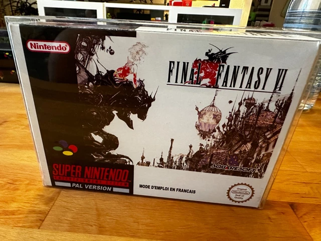 FINAL FANTASY VI 6 SNES Super Nintendo en VF EUR 90,00 - PicClick FR