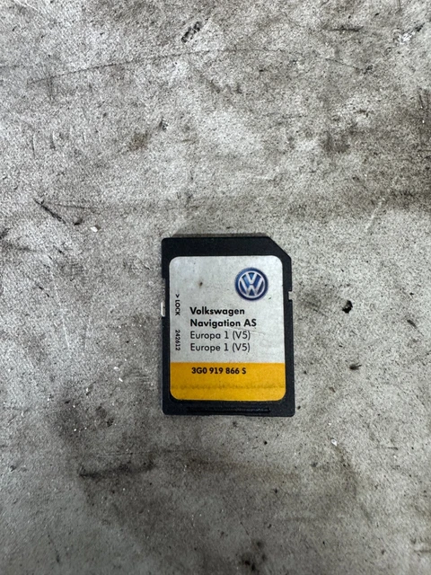VW DISCOVER MEDIA Navigation As Map Sd Card V5 3G0919866S 2017 £23.99 - PicClick UK