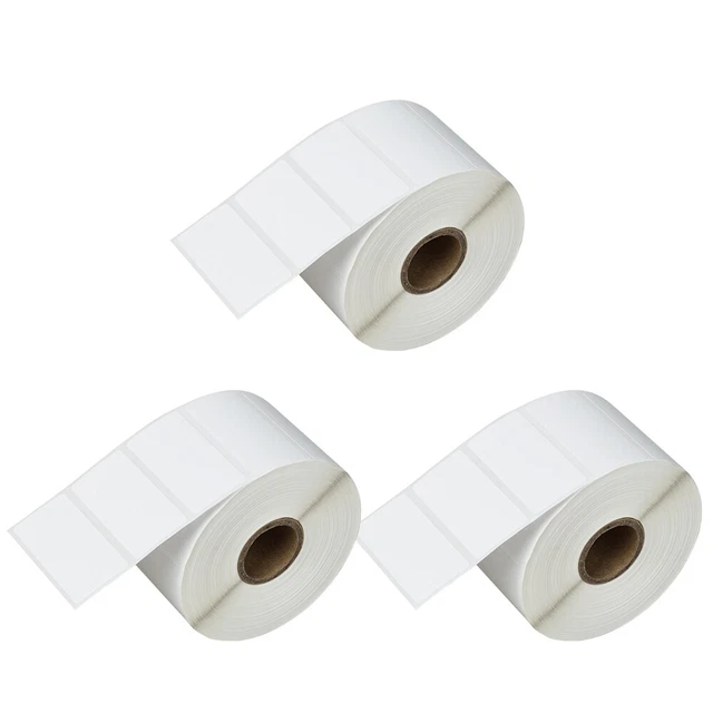 3 ROLLS DIRECT Thermal 2X1 Barcode Labels For Zebra 2844 Eltron Rollo ...